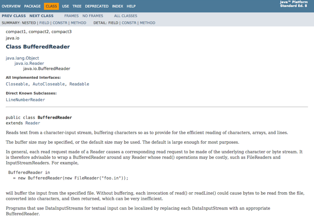 Reading 2 Basic Java
