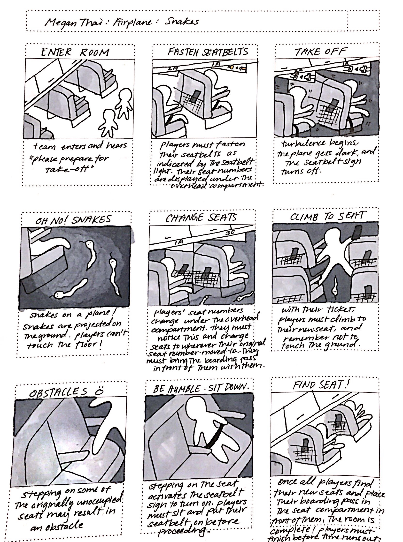 Storyboards: Airplane Edition