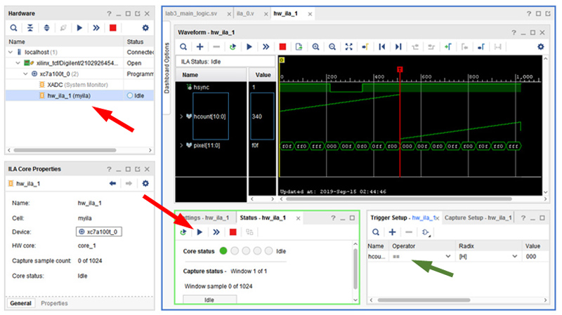 Integrated Logic Analyzer ILA