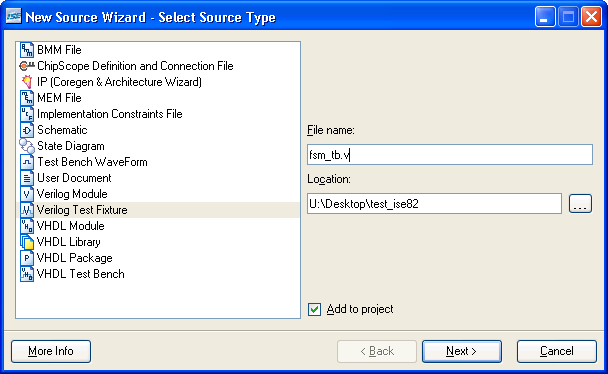 Simulating With ModelSim 6 111 Labkit 