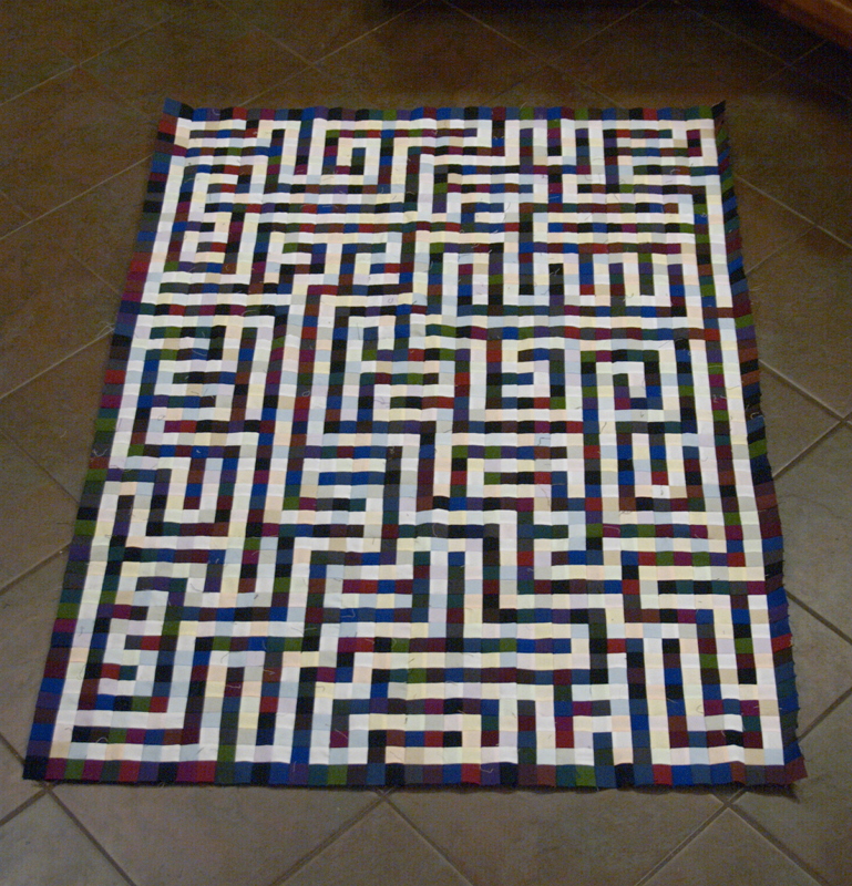 Maze Quilt - Top Done: cfox — LiveJournal