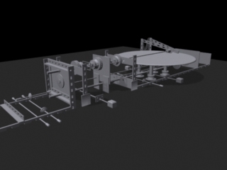 Wheel-and-disc integrator skeletons