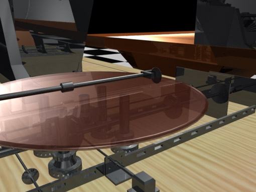 Whole machine, integrator-case side