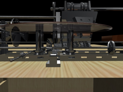 Whole machine, integrator-case side