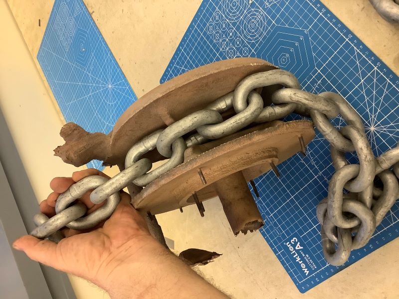 Herreshoff Anchor Windlass Project @ MIT - The WoodenBoat Forum