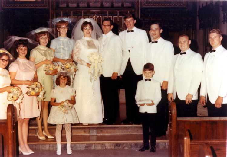 Image: [2] Frank & Melanie Pelkofer Wedding, Sept 13, 1969