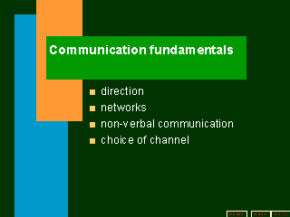 Communication fundamentals